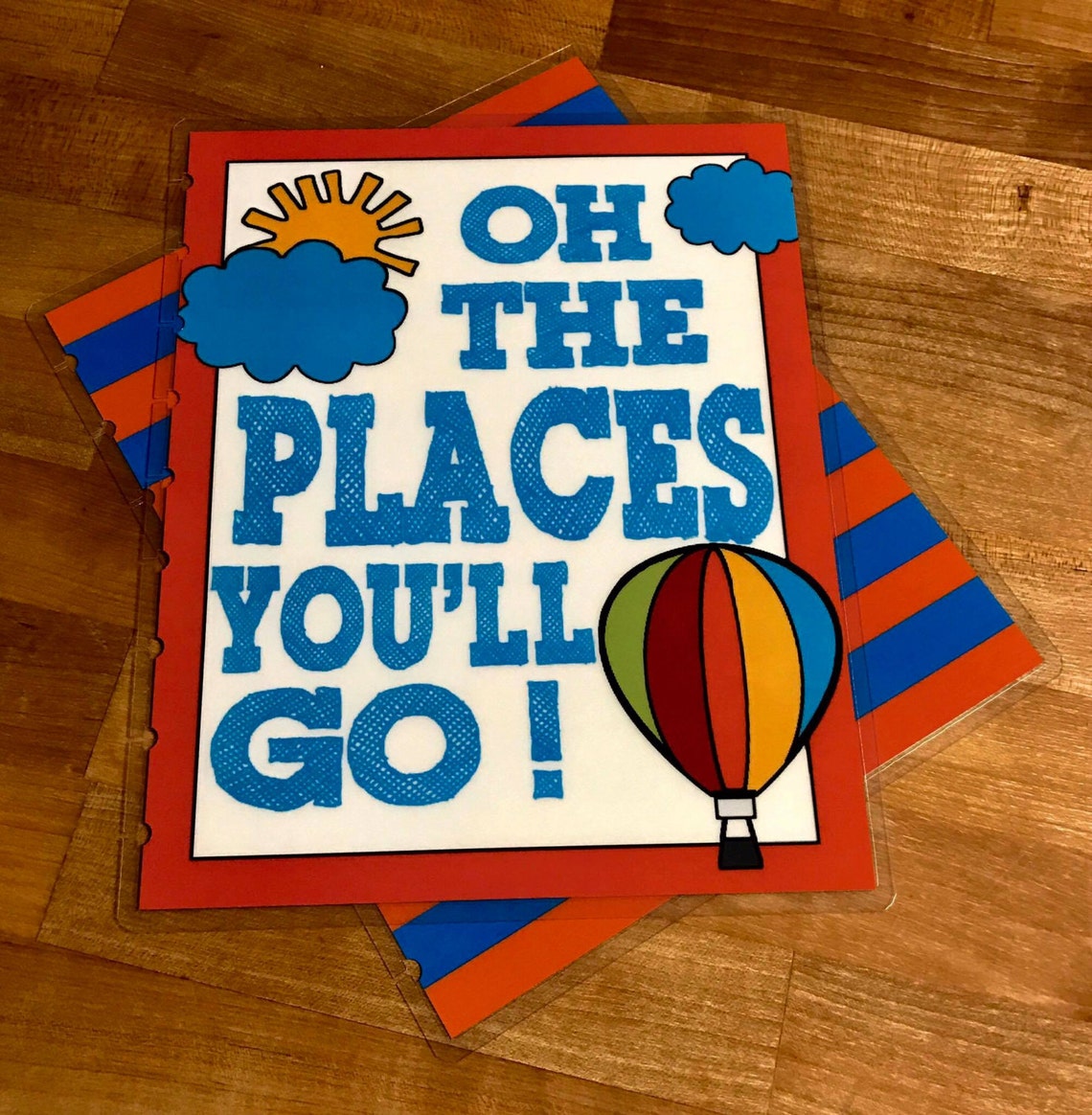 Front and Back Cover Set oh the Places You'll Go for Use - Etsy