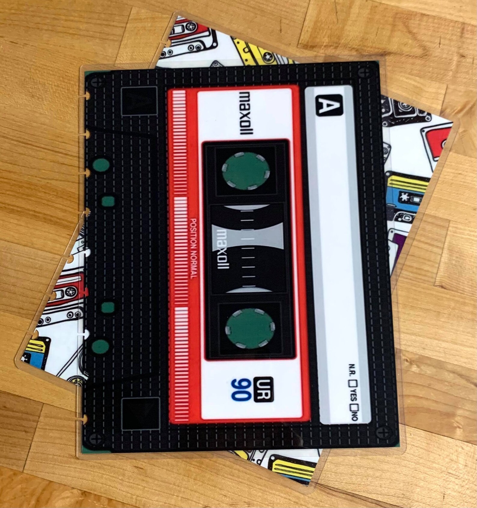 Front & Back Cover Set Cassette Tape Retro 80s for Use W/ - Etsy