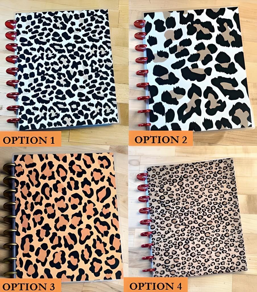 Front and Back Cover Set Wild Animal Leopard Print 4 Use W Classic ...