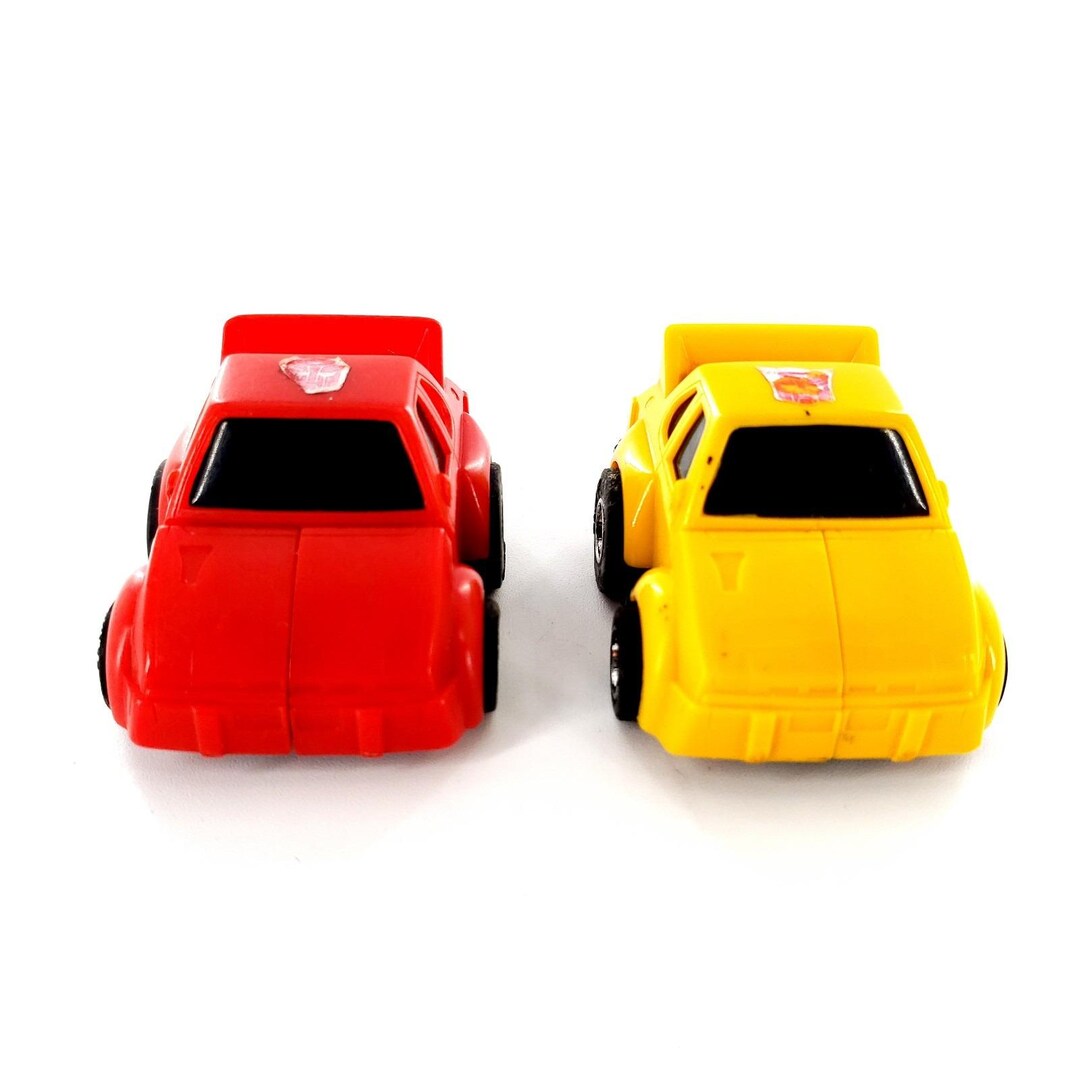 Vtg 1984 Transformers G1 Autobot Cliffjumper Red & Yellow Figures ...