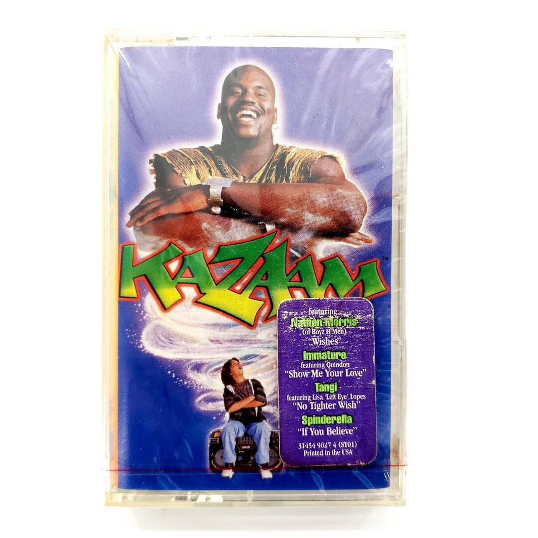 Kazaam Original Motion Picture Soundtrack Cassette Stained Brand New ...