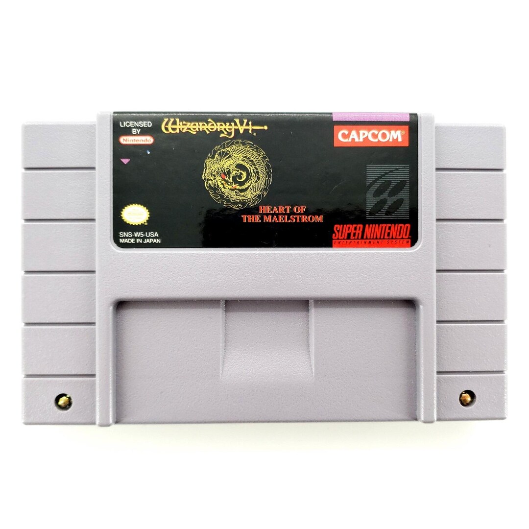 Wizardry V: Heart of the Maelstrom (super Nintendo Entertainment System ...