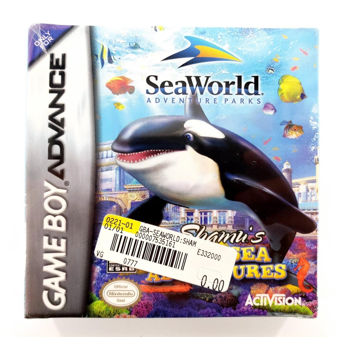 Seaworld: Shamu's Deep Sea Adventures (nintendo Game Boy Advance, 2005 ...