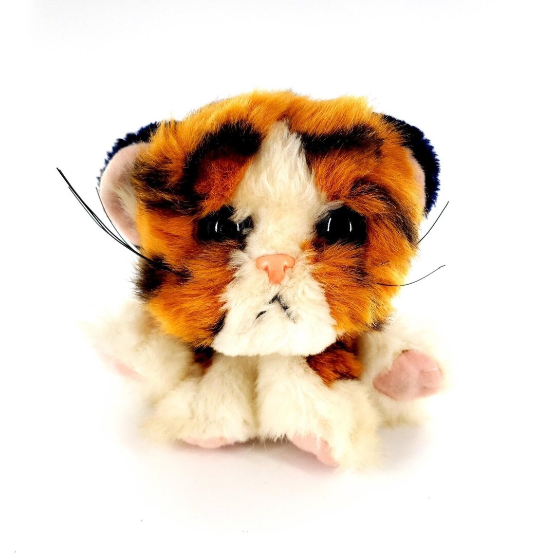 Vtg 1993 Tyco Kitty Kitty Kitten Jungle Cat Striped Tiger Kitten ...