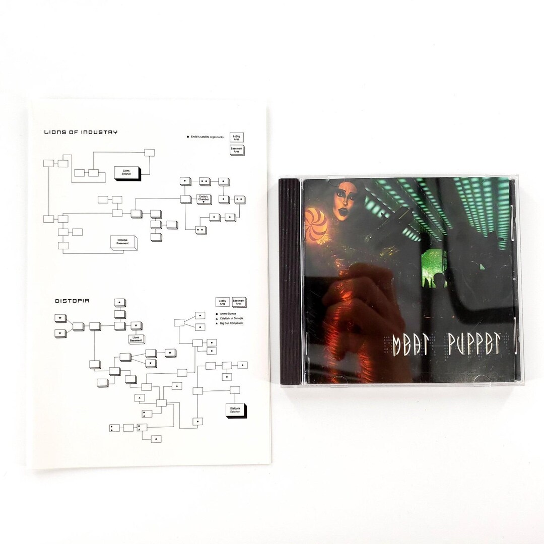 Meat Puppet (PC) Cd-rom in Jewel Case W/ Map Mint Disc - Etsy