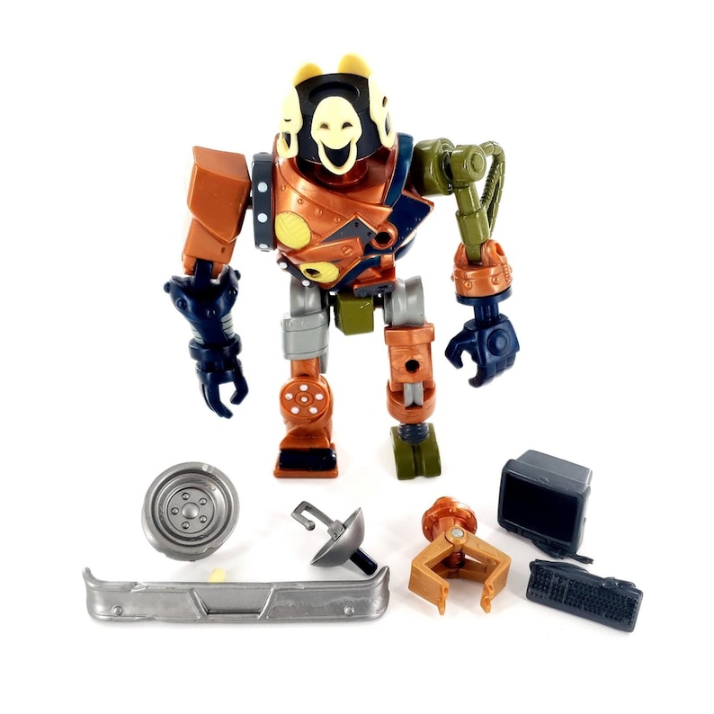 Teenage Mutant Ninja Turtles TMNT Manotech Monster Figure Complete 2003 ...