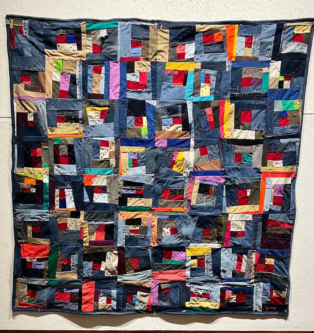 Scrap Log Cabin - Etsy