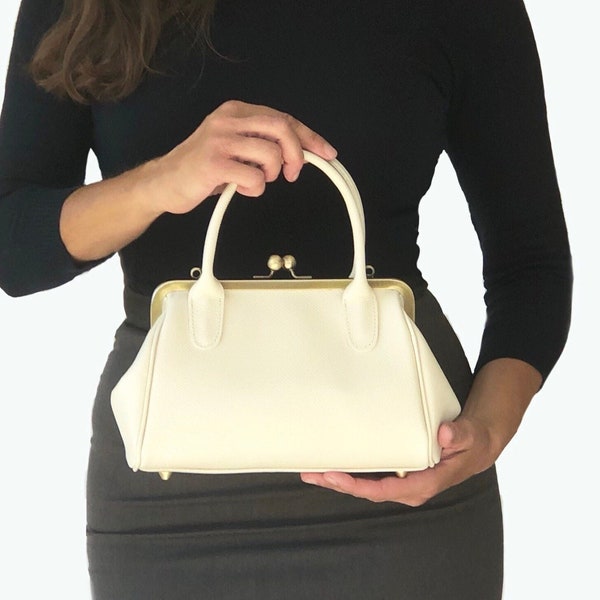 Ivory Handbag - Etsy