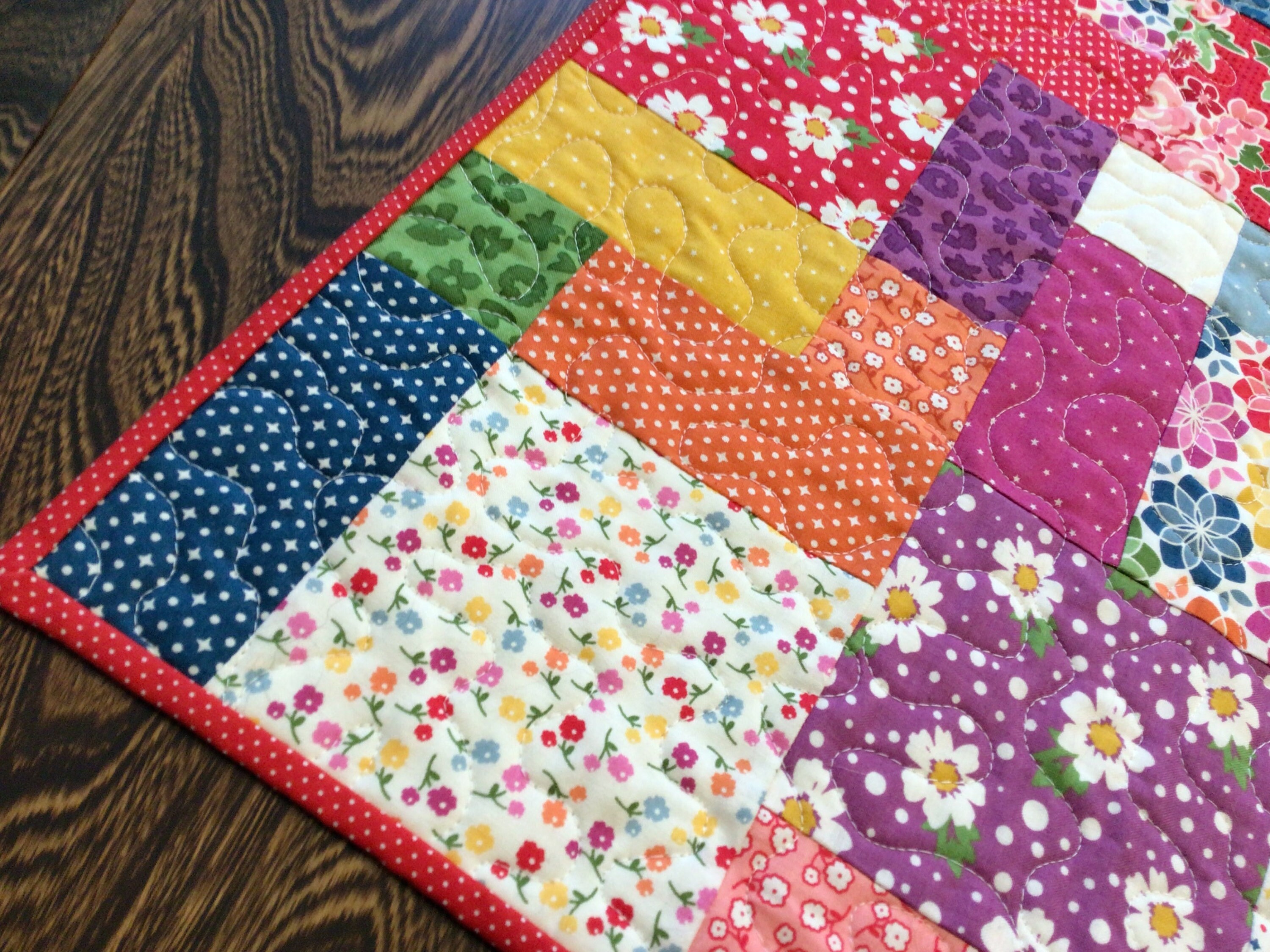 Square Table Topper, Vintage Inspired Quilted Table Topper - Etsy