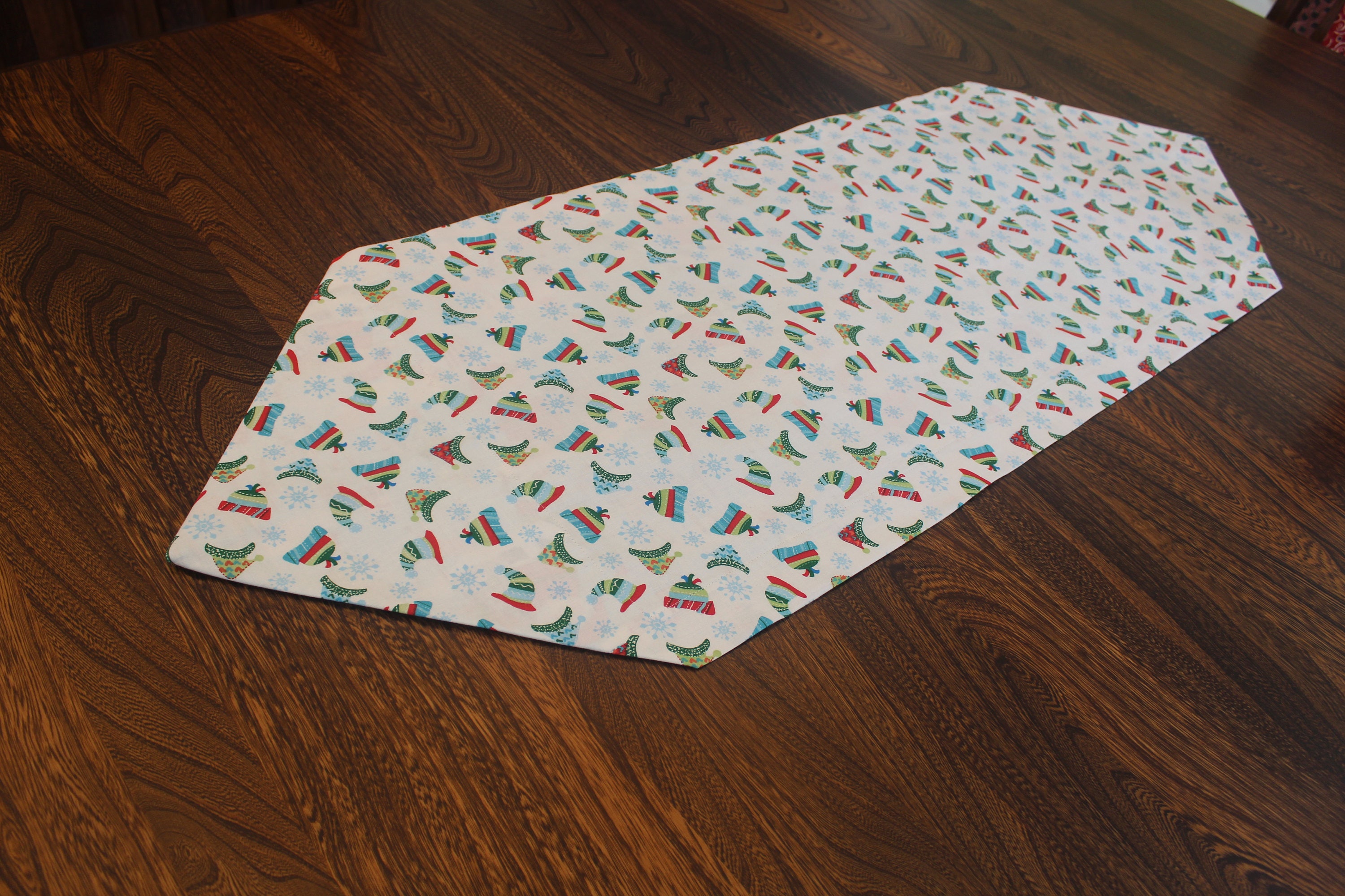 Santa Table Runner - Etsy