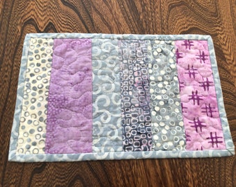 Batik Mug Rug Snack Mat - Etsy