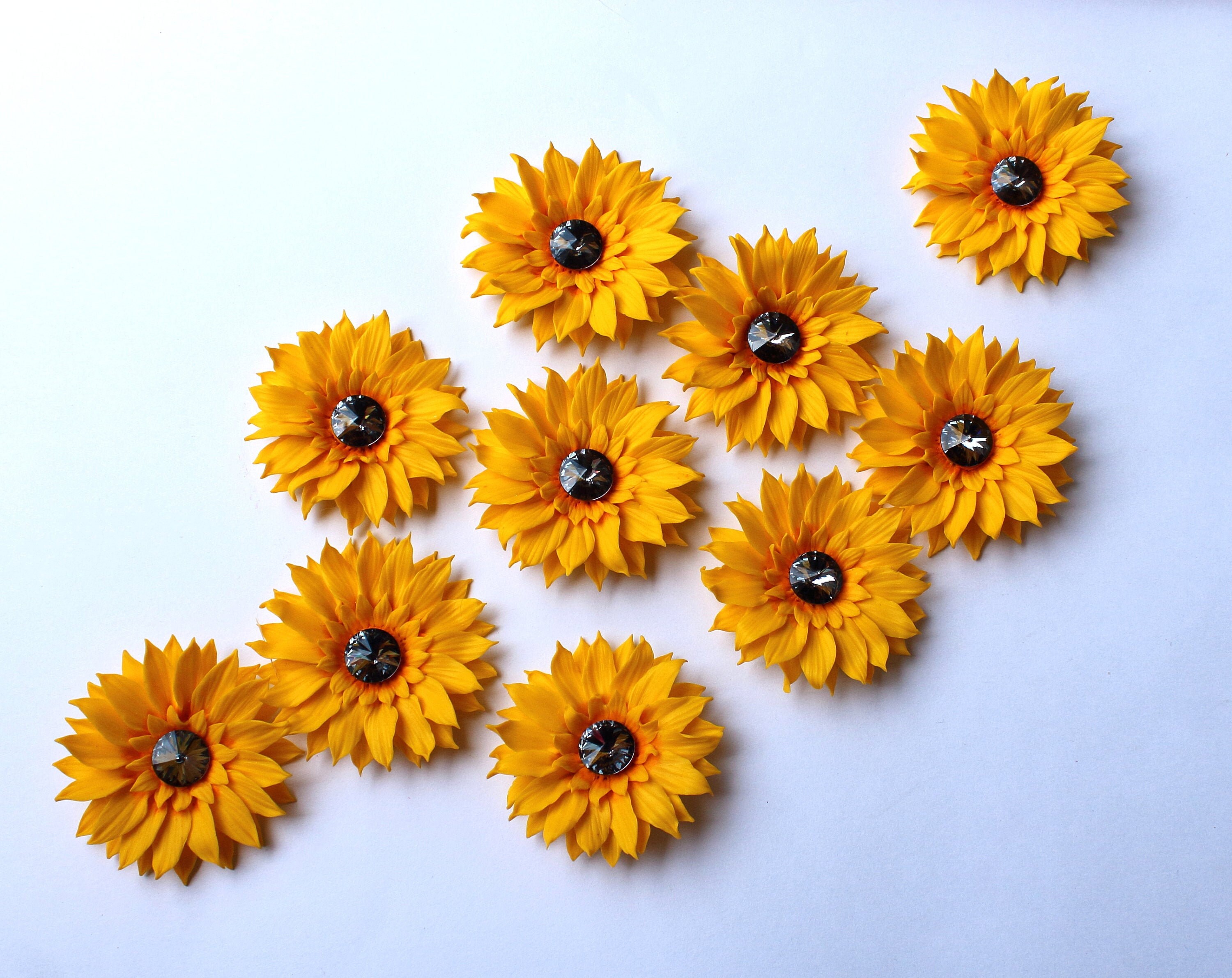 Sunflower Jewelry Sunflower Bead DIY Jewelry Set Sunflower - Etsy