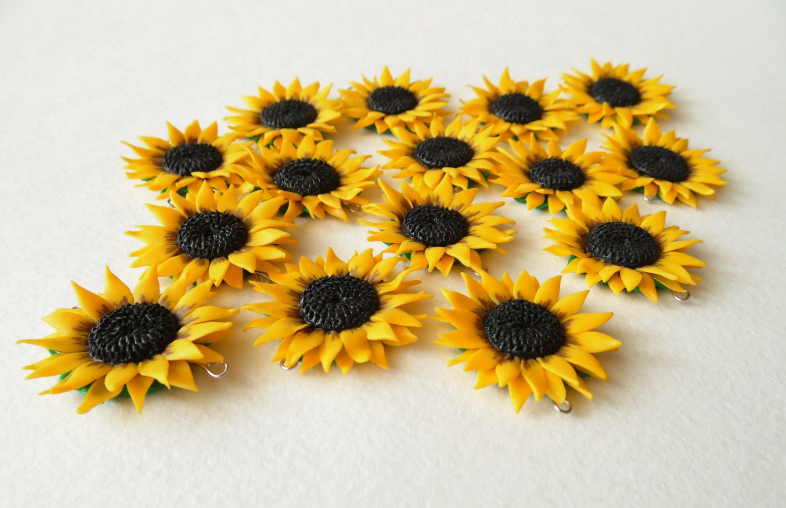 Sunflower Jewelry Sunflower Bead Sunflower DIY Sunflower - Etsy