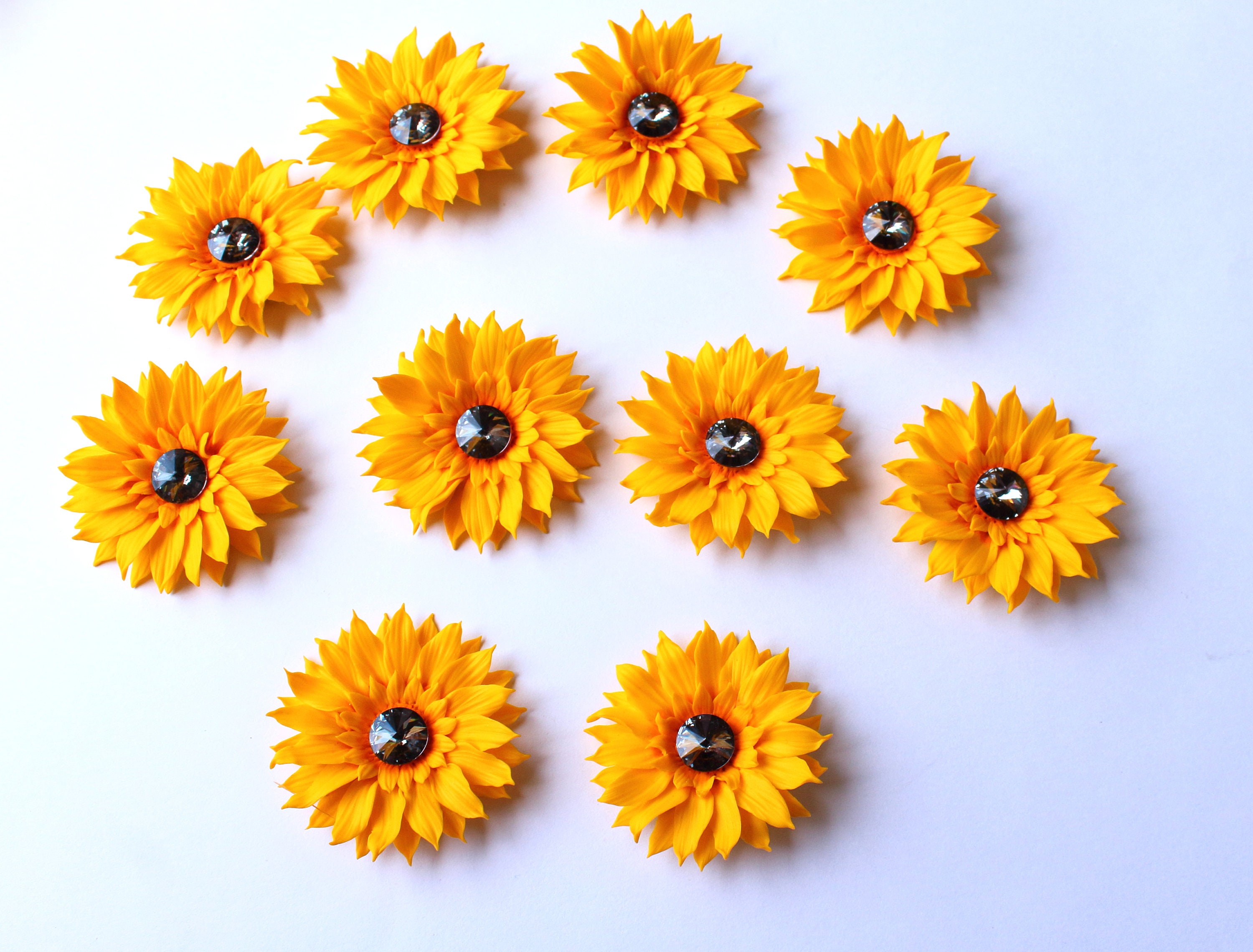 Sunflower Jewelry Sunflower Bead DIY Jewelry Set Sunflower - Etsy Singapore