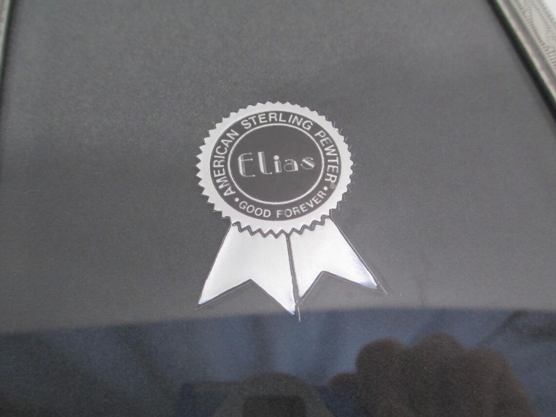 Elias Artmetal American Sterling 1992 Pewter 5x7 Picture Frame RARE - Etsy