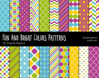 Animal Patterns 18 Digital Papers 12x12 Photoshop | Etsy