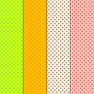 Vibrant Summer Colors Patterns, Neon Paper, 20 Digital Papers 12x12 ...