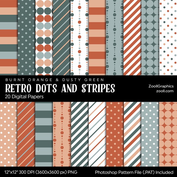 Dots and Stripes - Etsy
