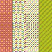Fun and Bright Colors Patterns 20 Digital Papers 12x12 - Etsy