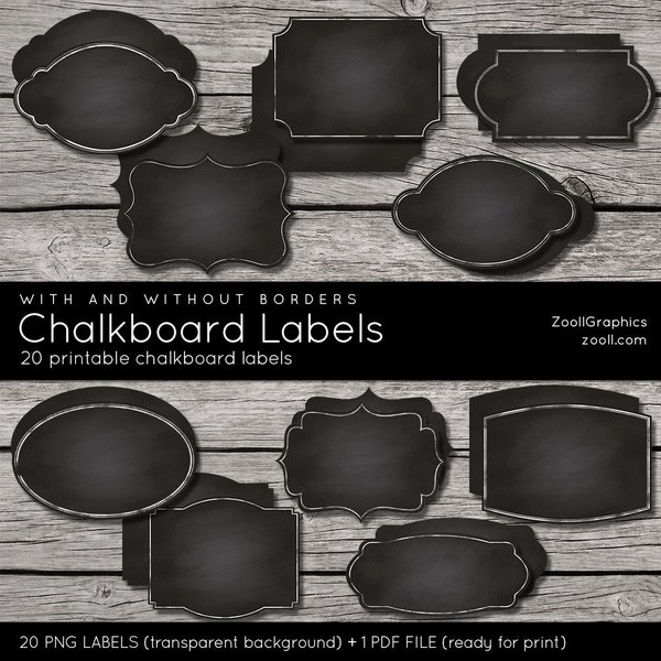 Chalkboard Printable - Etsy