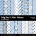Baby Blue & Silver Patterns 20 Digital Papers 12x12 Baby - Etsy