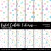 Pastel Confetti Patterns, 12 Digital Papers 12“x12“, Birthday Party ...