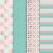 Pink Mint & Rose Gold Patterns 20 Digital Papers 12x12 - Etsy