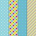 Fun and Bright Colors Patterns 20 Digital Papers 12x12 - Etsy