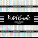 Pastel Digital Papers BUNDLE Over 120 Digital Papers | Etsy