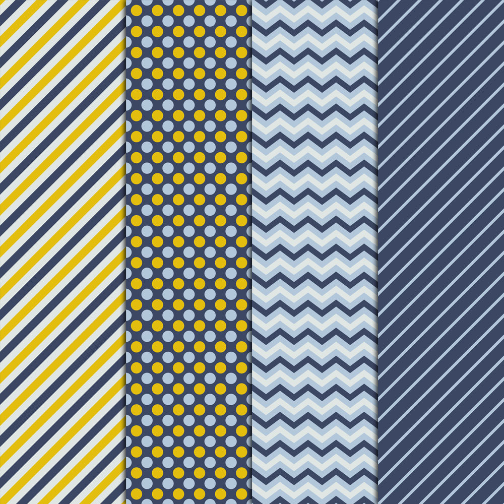 Rainy Day Geometric Patterns 20 Digital Papers 12x12 | Etsy