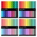 Rainbow Digital Papers BUNDLE, Over 300 Digital Papers 12“x12“, Rainbow ...