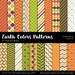 Neon Digital Papers BUNDLE, Digital Papers 12x12, PAT File Included ...