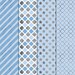 Baby Blue & Silver Patterns 20 Digital Papers 12x12 Baby - Etsy