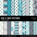Black & White Patterns Geometric Modern, 12 Digital Papers 12x12 ...