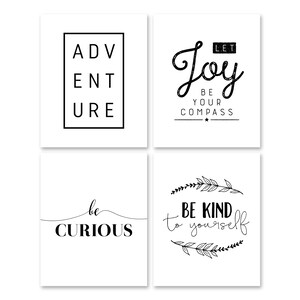 Digital Prints BUNDLE, 16 Posters, Printable Quotes Wall Art ...