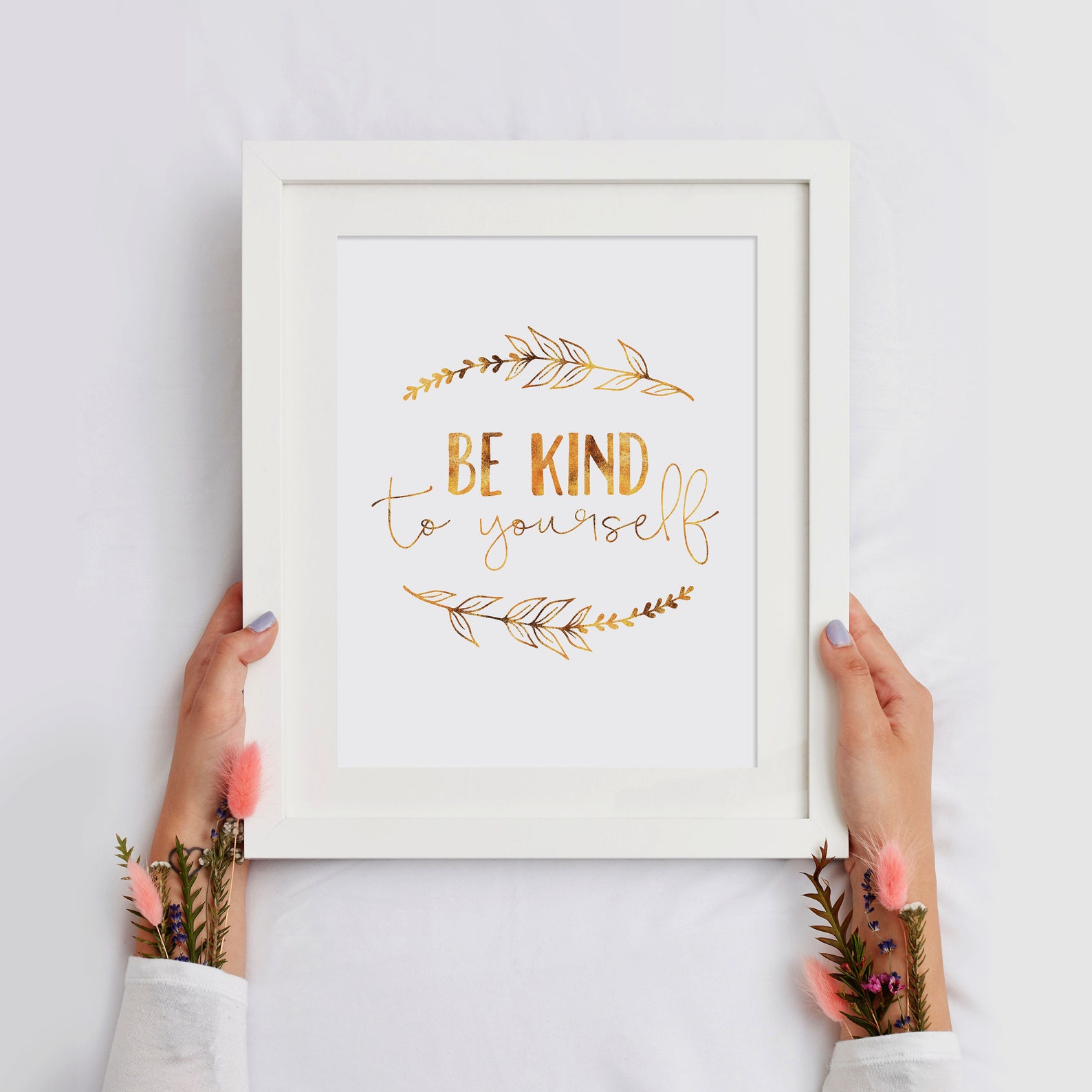 Be Kind to Yourself Self Love Printable Art Quote - Etsy