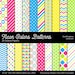 Neon Digital Papers BUNDLE, Digital Papers 12x12, PAT File Included ...