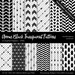Black and Transparent Digital Papers BUNDLE, Over 100 Digital Papers ...