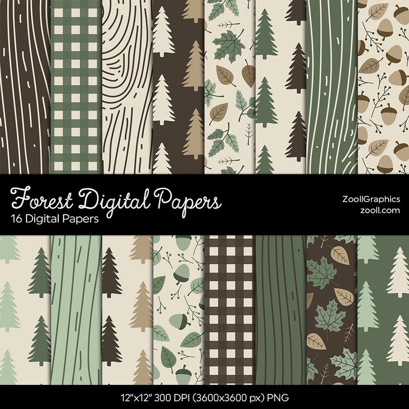 Fall Scrapbook Paper - Etsy