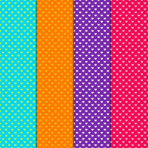 Vibrant Summer Colors Patterns, Neon Paper, 20 Digital Papers 12x12 ...