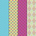Fun and Bright Colors Patterns 20 Digital Papers 12x12 - Etsy