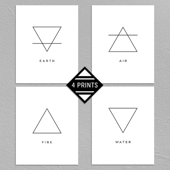 Vier Elementen Van De Aarde