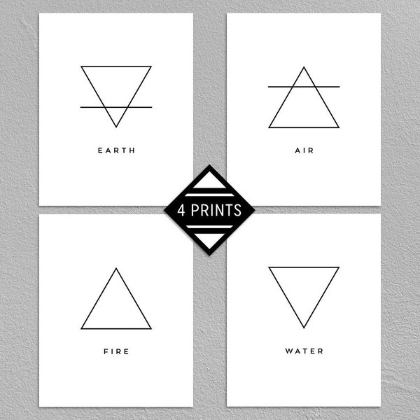 Four Elements - Etsy