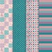 Purple, Teal & Rose Gold Patterns, 20 Digital Papers 12x12, Photoshop ...