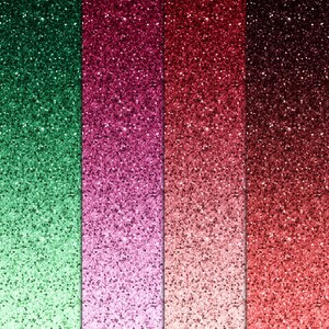 Gradient Glitter Digital Papers, Scrapbooking Papers, Ombre Glitter ...