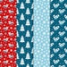 Winter Patterns, Digital Paper, 16 Digital Papers 12x12, Photoshop ...