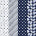 Blue & Silver Patterns, 20 Digital Papers 12“x12“, Photoshop Pattern ...