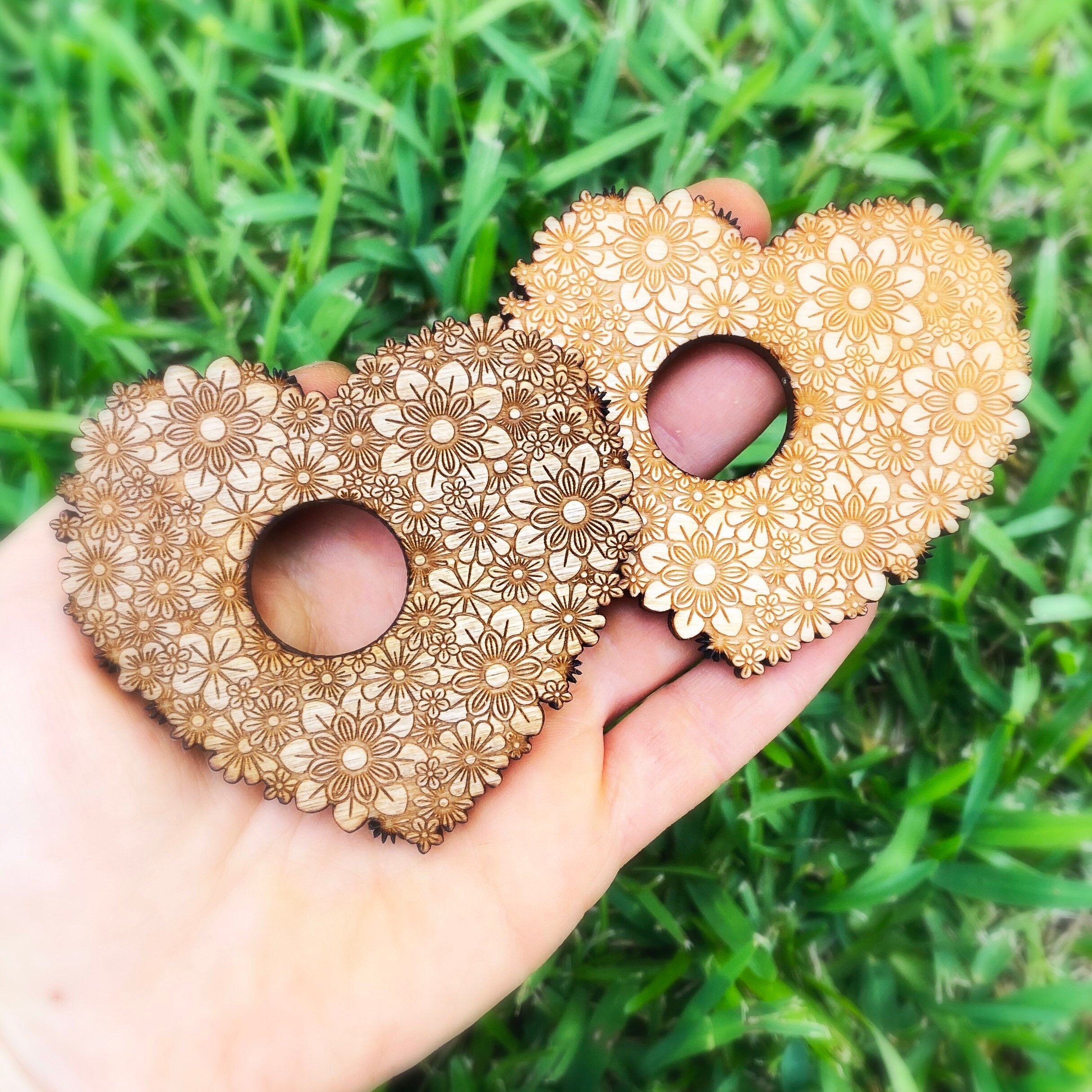 Floral Heart Sphere Holders Sphere Display Stands Heart | Etsy