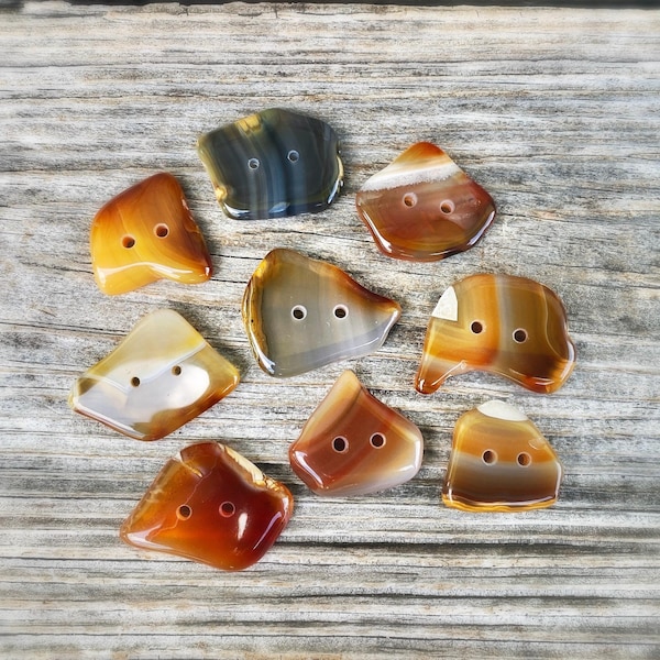 Stone Buttons - Etsy