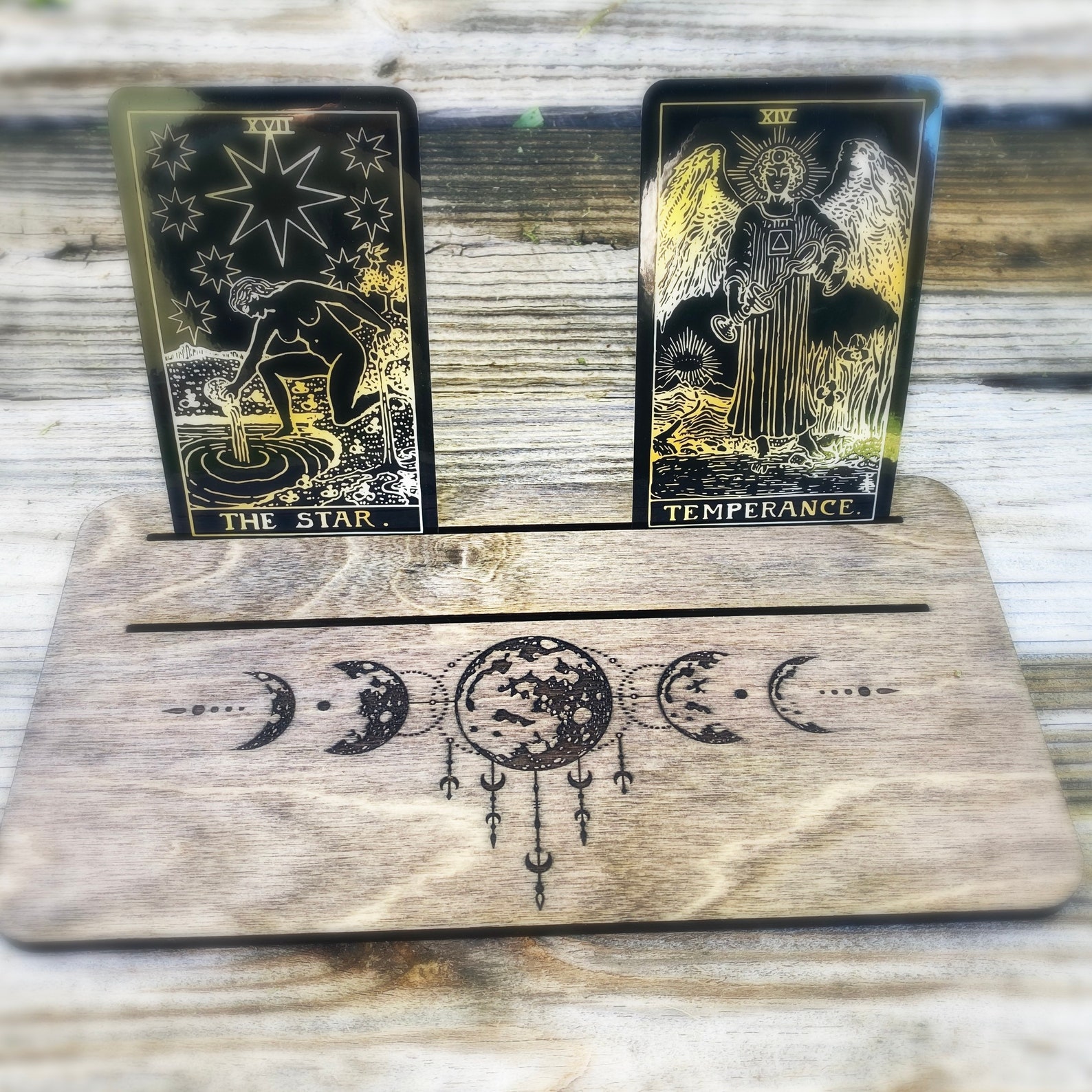 Large Tarot Card Stand Tarot Card Holder Tarot Card of the - Etsy